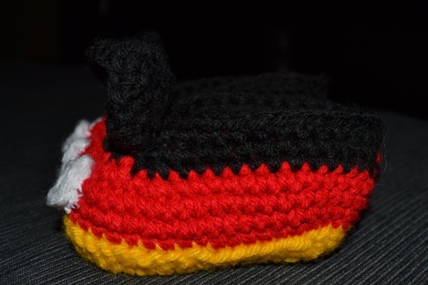 Mickey Mouse Baby Booties - Etsy