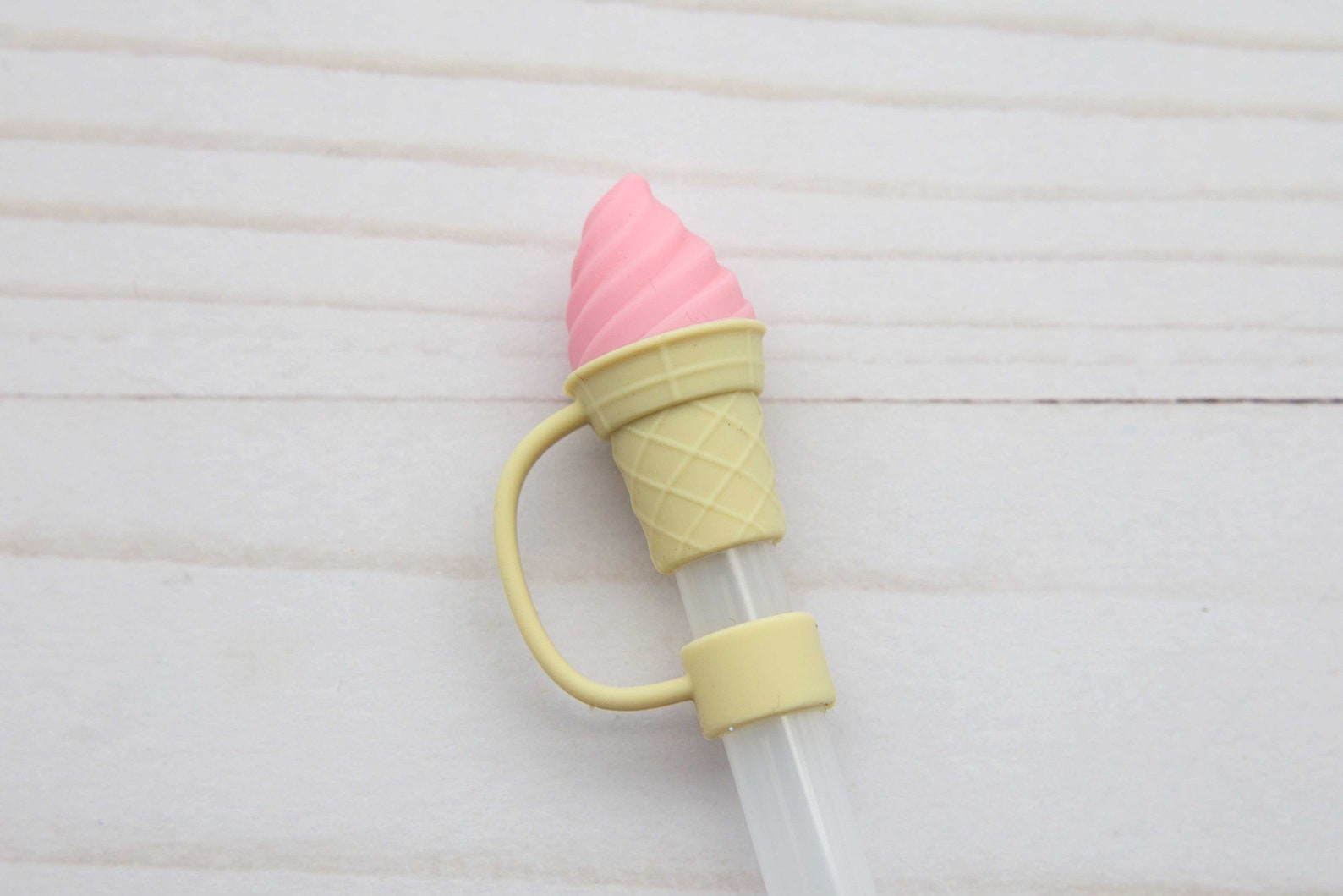 Ice Cream Stanley Straw Topper Water Bottle Tumbler Accessories Cover ...
