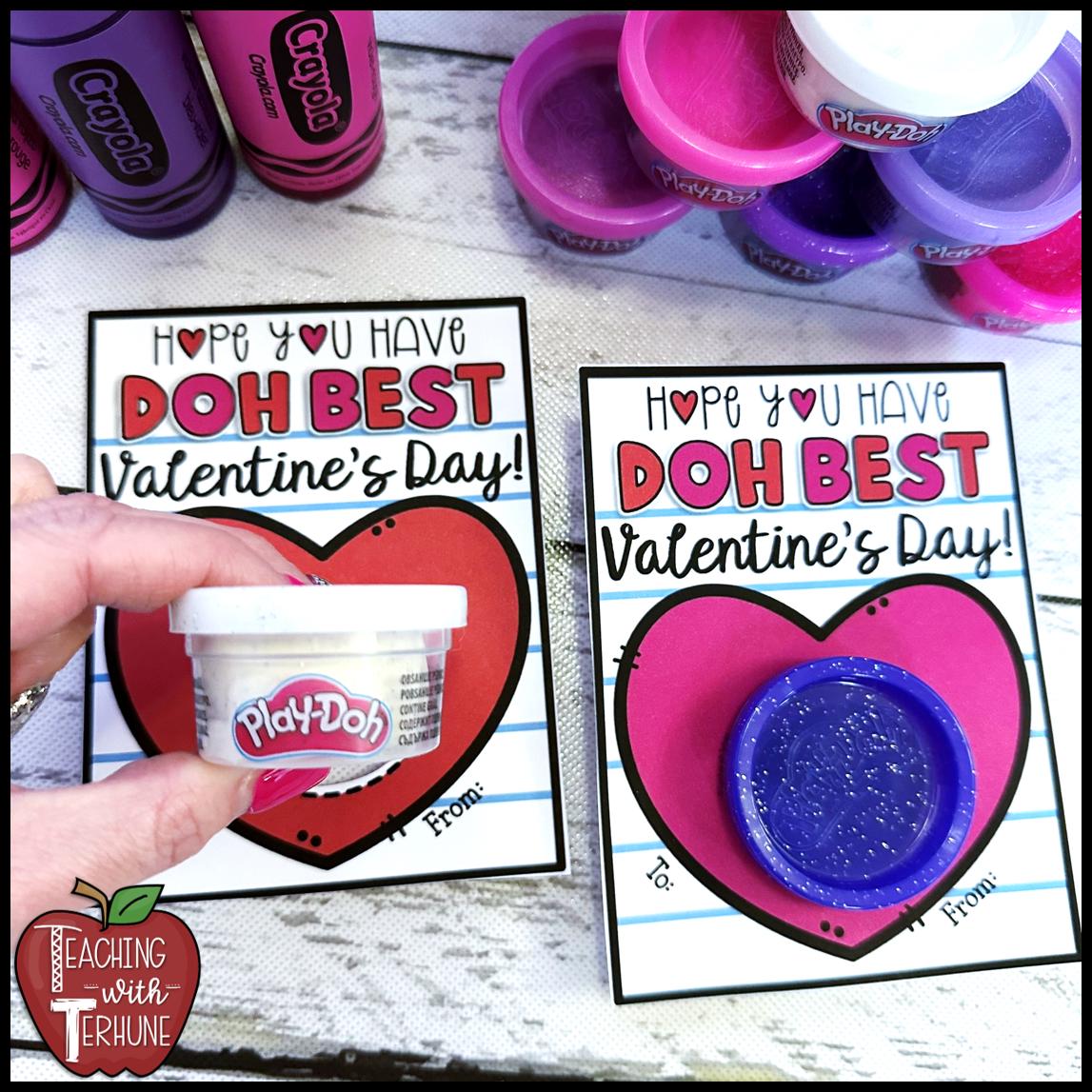 Valentine’s Day Play-doh Gift Tags for a Student Gift - Etsy