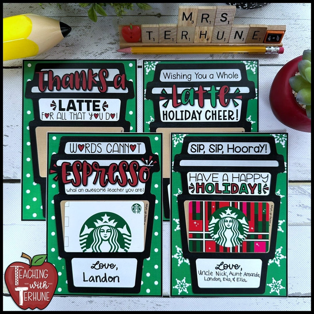 Christmas Teacher Gift Teacher Appreciation Gift Last Day of School ...