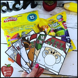 Christmas Gift Tags to Pair With Play-doh for Student Christmas Gift ...