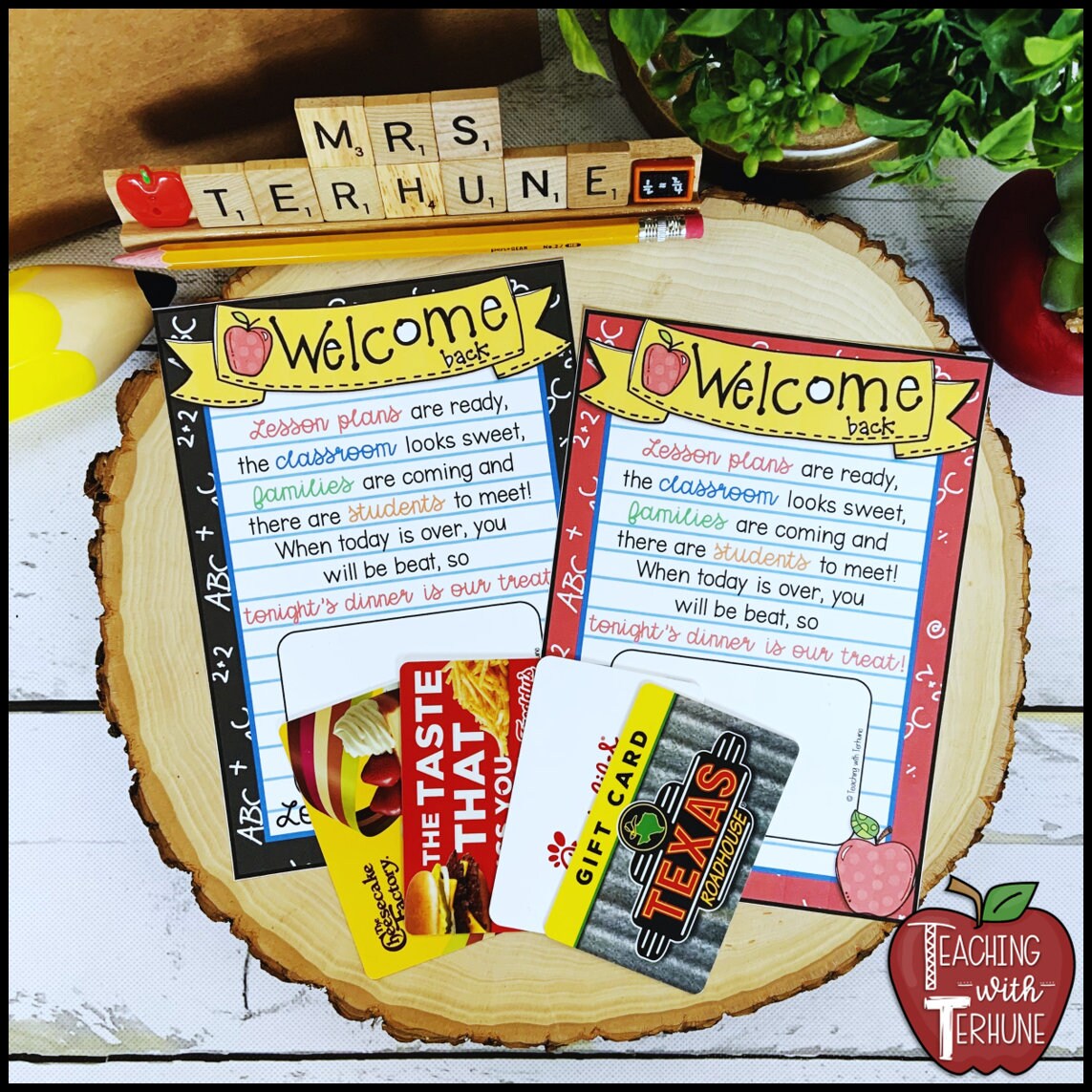 Back to School Teacher Gift Open House Teacher Gift First - Etsy