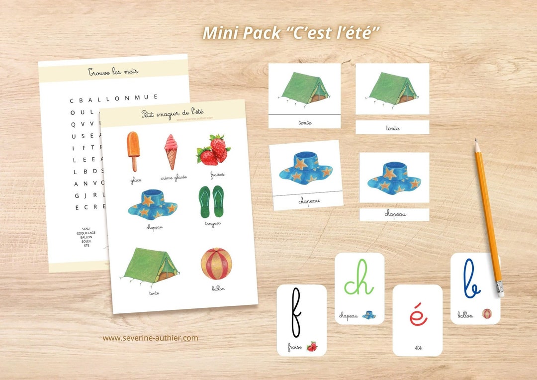 Mini Pack it's Summer Activities for 3-7 Year Olds Inspired by ...