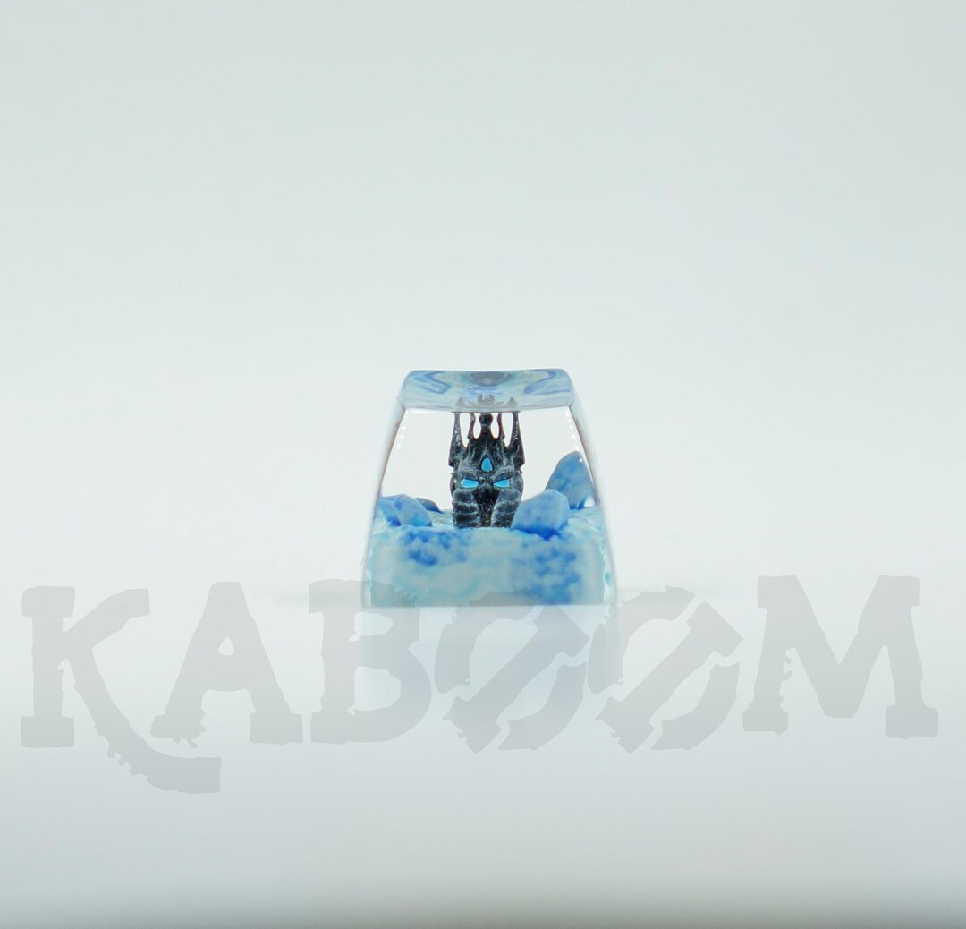 WOW Lich King Helm of Domination Artisan Keycap for Mechanical Gaming ...