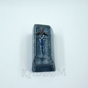 Frostmourne Hungers WOW Arthas Lich King Artisan Keycap for Mechanical ...
