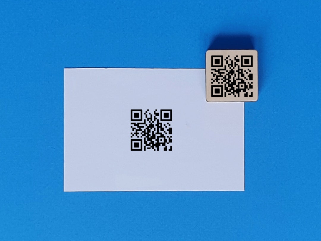 QR Code for Business Rubber Stamp, QR Code for Reviews, QR Code Stamp ...