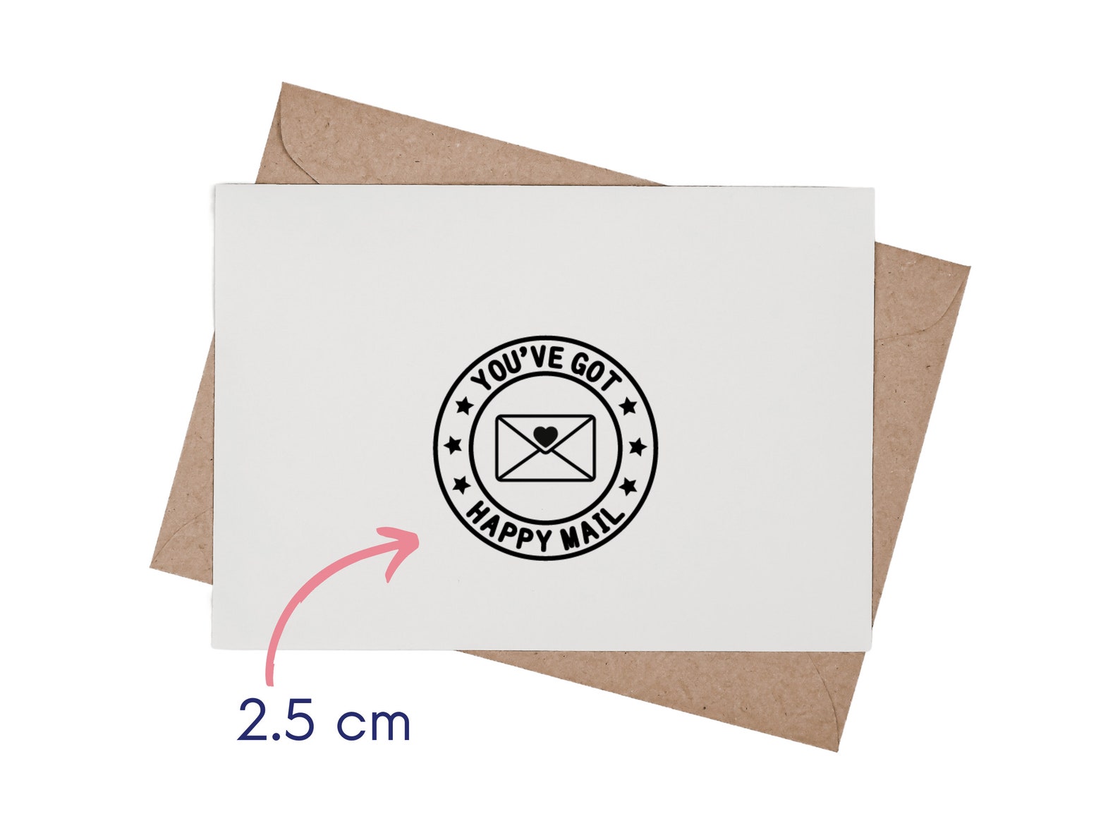 You've Got Happy Mail Rubber Stamp, Happy Mail Rubber Stamp ...