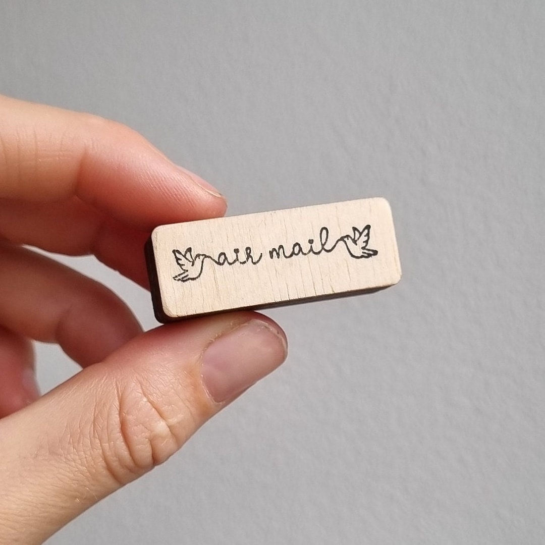 Air Mail Stamp Par Avion, Rubber Stamps Postcard Stamps for Cards ...