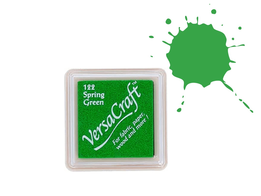 Green Ink Pad Green, Versa Color Ink Pad Colors, Ink Pad for Card ...