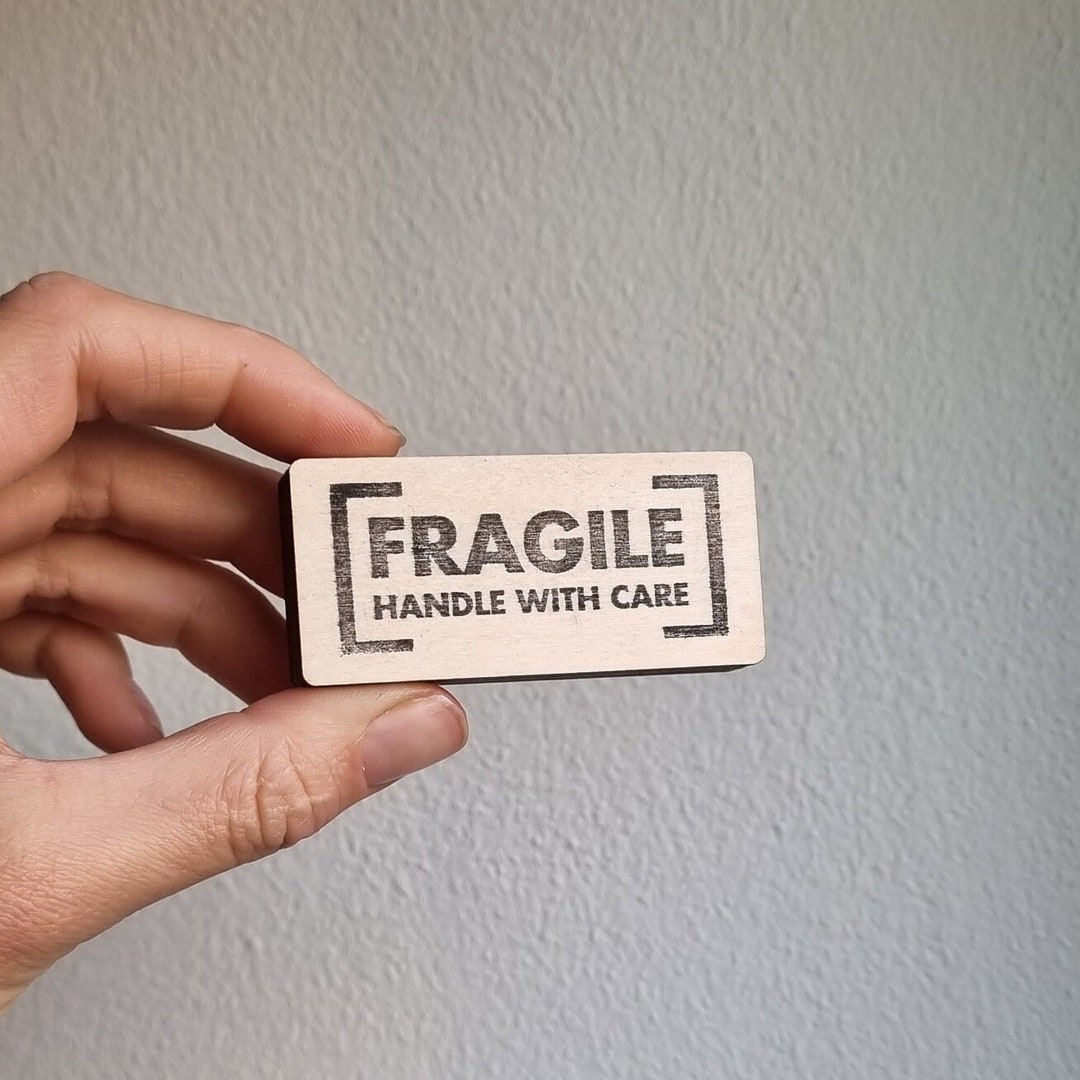 Fragile Handle With Care Border Stamps, Fragile Stamp, Sustainable ...