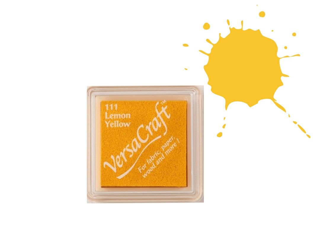 Yellow Ink Pad for Stamps, Ink Stamp Pad, Stamp Ink Pad Rubber Stamps ...