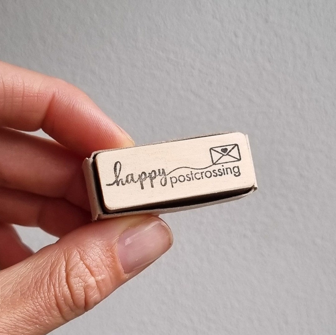 Postcrossing Stamp, Rubber Stamps Postcard, Snail Mail Stamp, Postcard ...