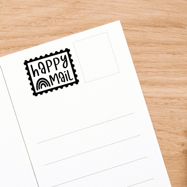 Snail Mail Stamp - Etsy