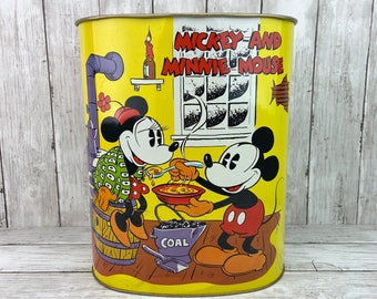 Mickey Trash Can - Etsy