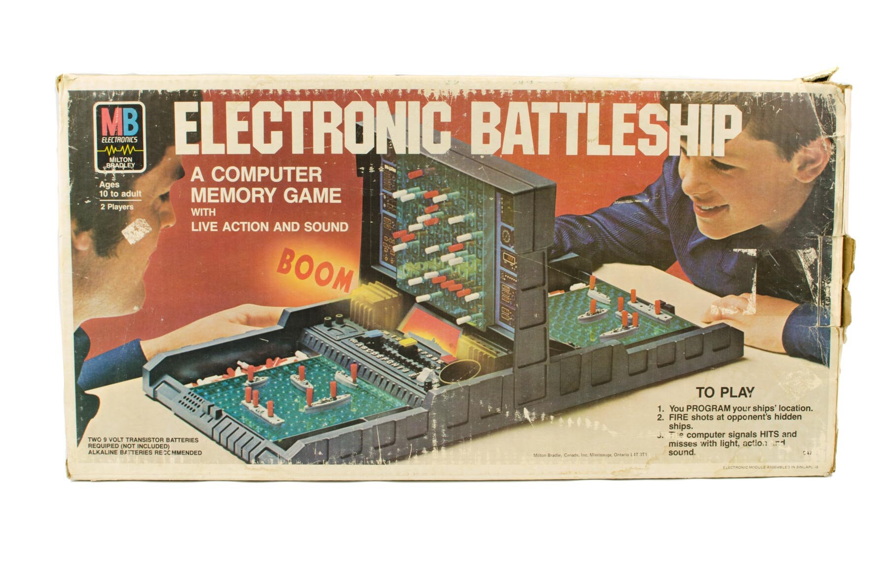 Electronic Battleship Milton Bradley Electronic Battleship 1977 electronic-battleship-milton-bradley-electronic-battleship-1977