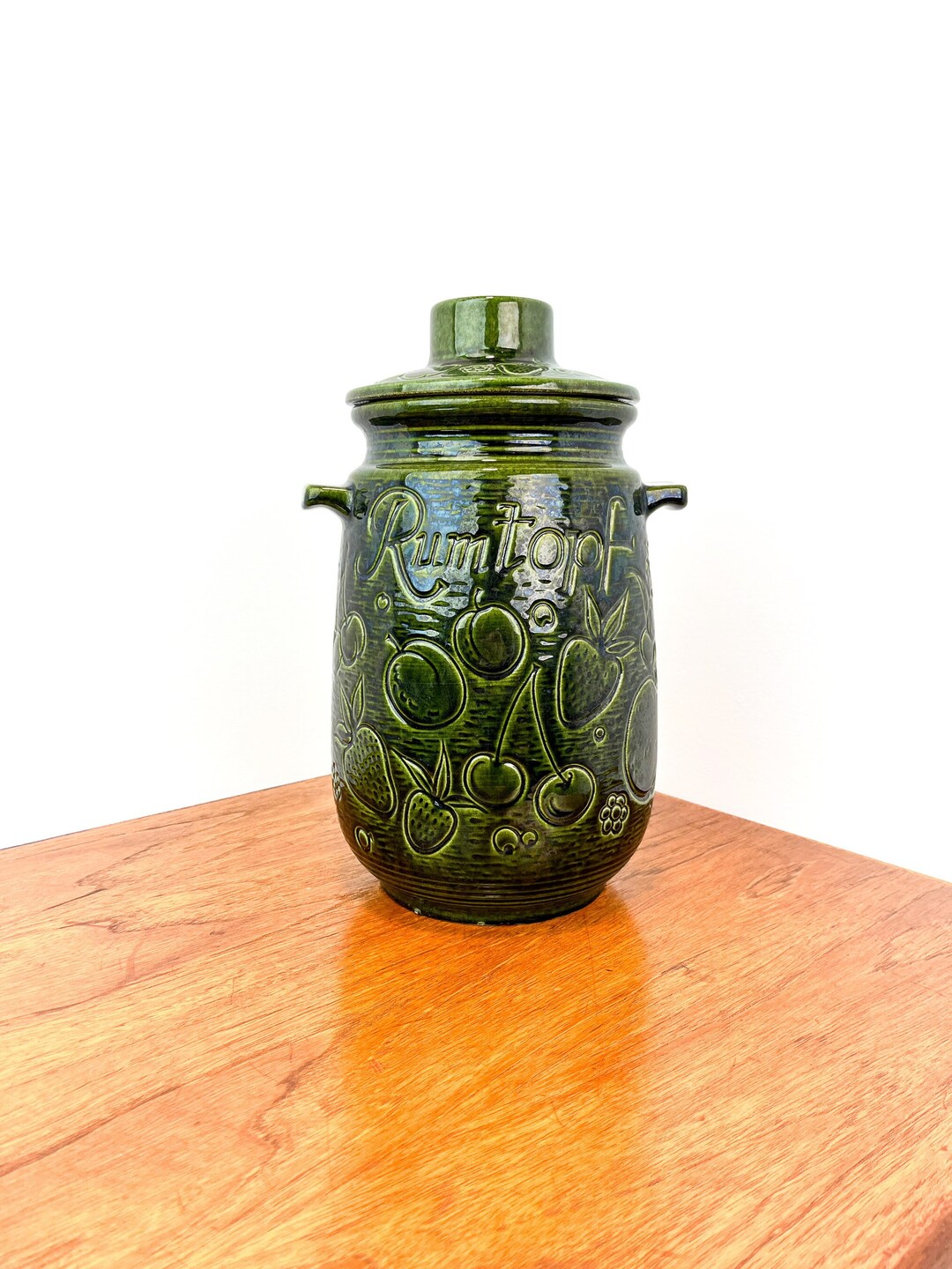 Rumtopf Jar West German Pottery Rumtopf Stoneware W German Pottery 204 ...