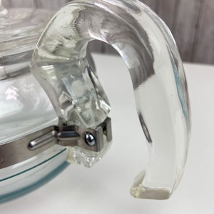 Pyrex Teapot Clear Glass Flameware Pyrex Flameware 8446 B - Etsy