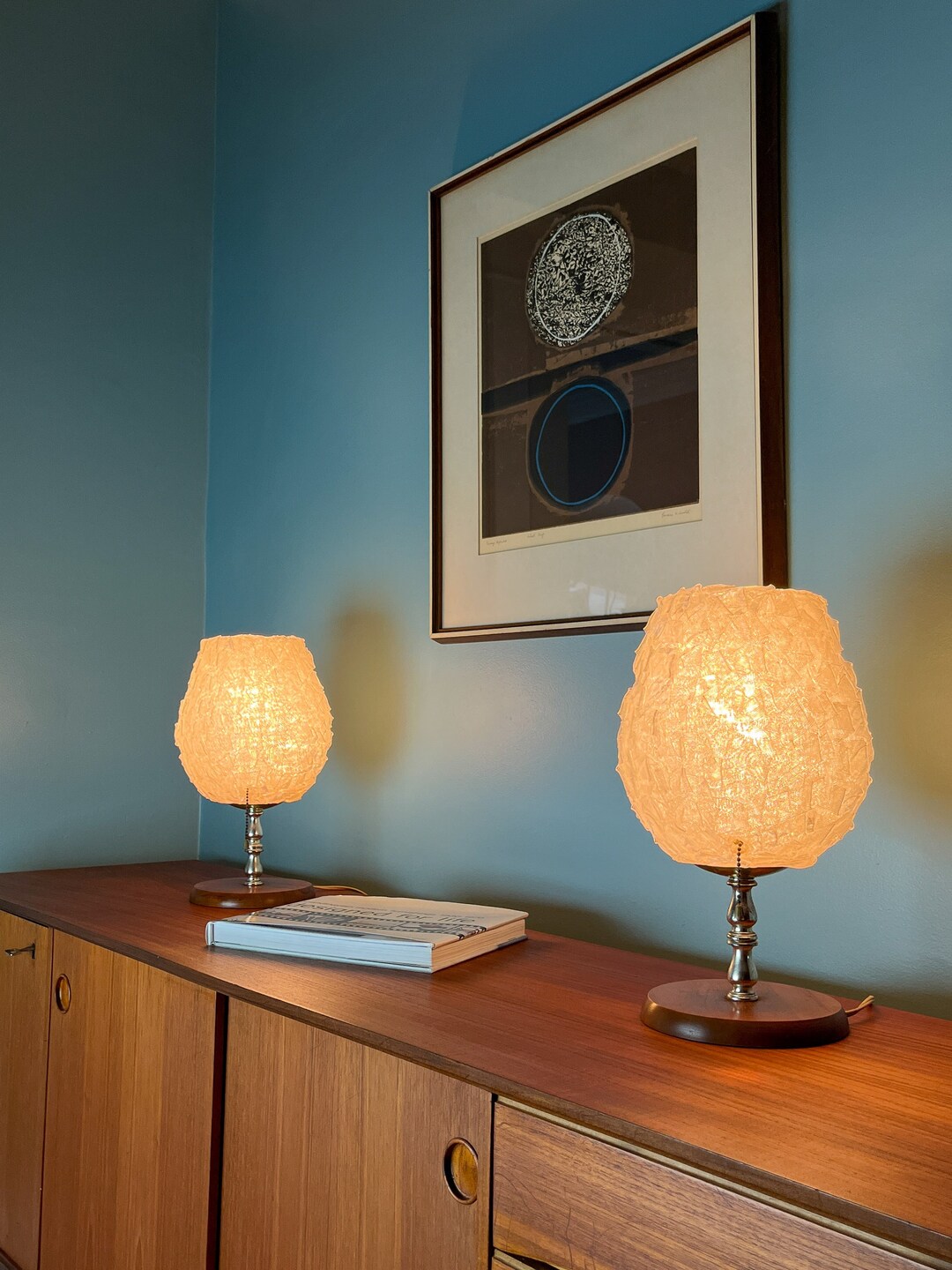 Lucite Table Lamps Ribbon Lucite Table Lamps Vintage Lucite Lamps Mid ...