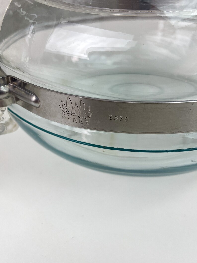 Pyrex Teapot Clear Glass Flameware Pyrex Flameware 8446 B - Etsy