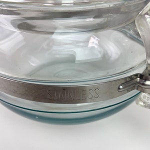 Pyrex Teapot Clear Glass Flameware Pyrex Flameware 8446 B - Etsy