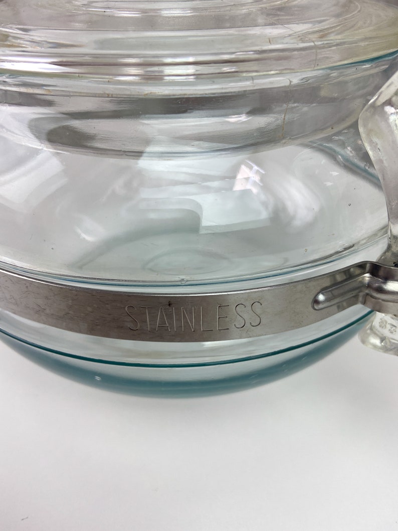 Pyrex Teapot Clear Glass Flameware Pyrex Flameware 8446 B - Etsy