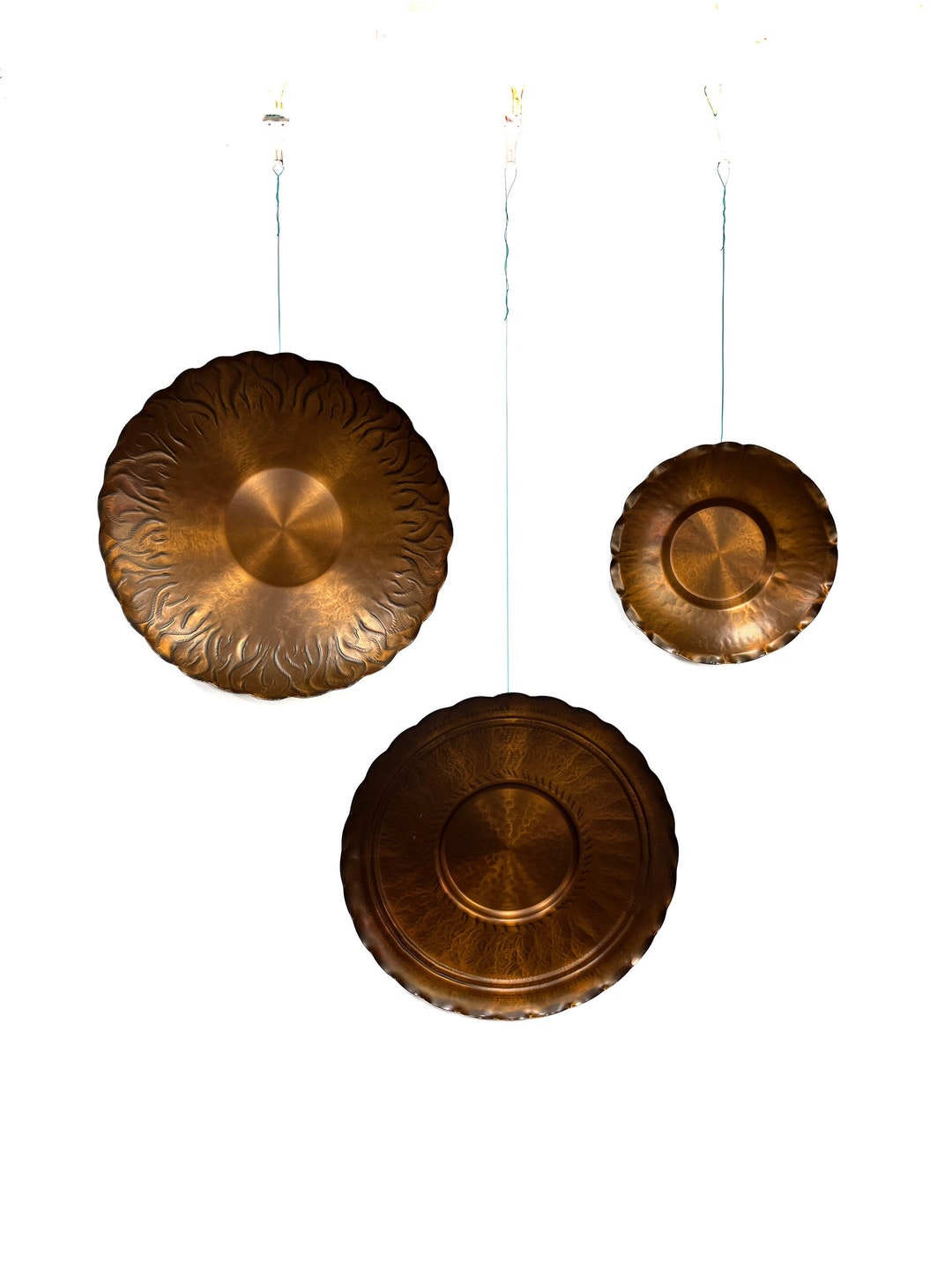 Copper Wall Art Wall Handarbeit Art Hand Hammered Copper German Wall ...