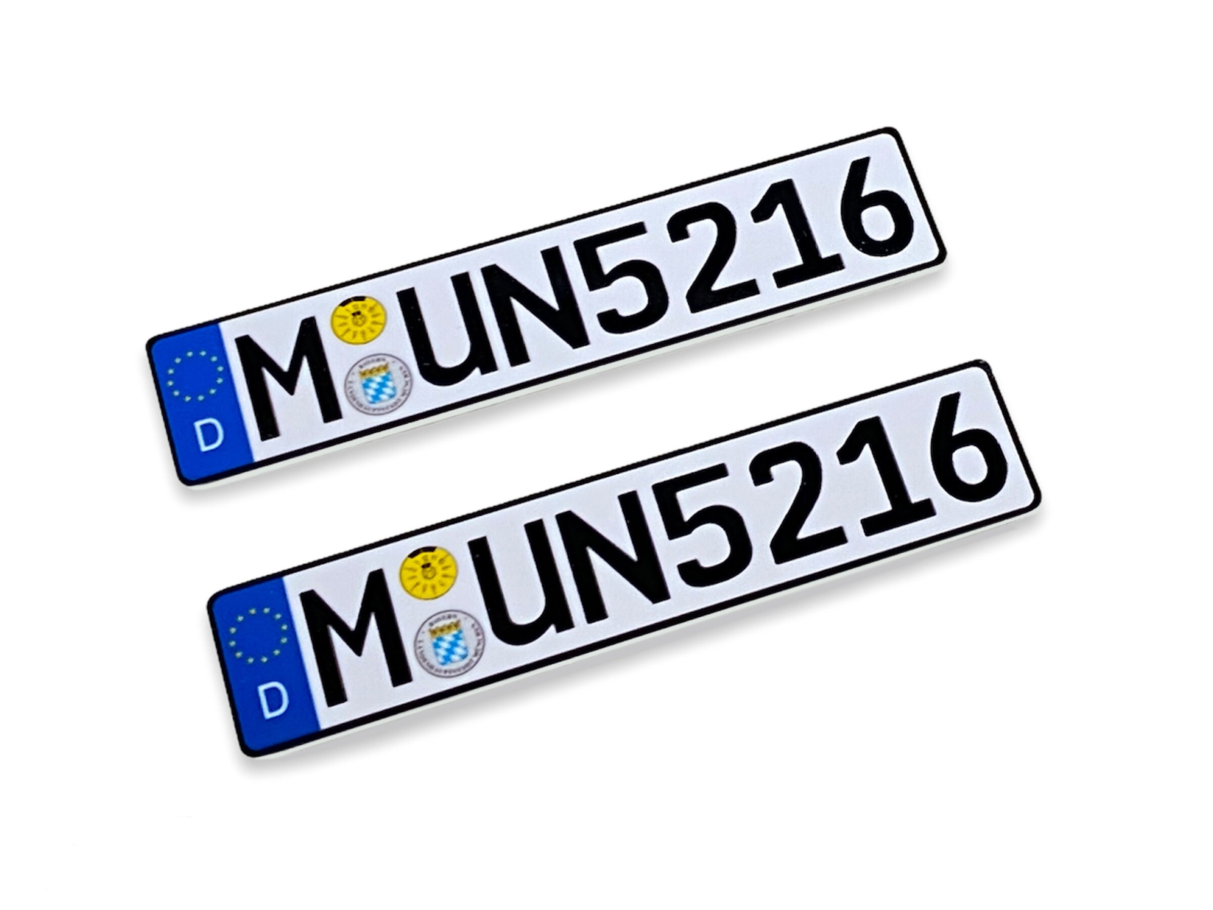 RC Model Car Truck German Scale Number License Plates Plate | Etsy