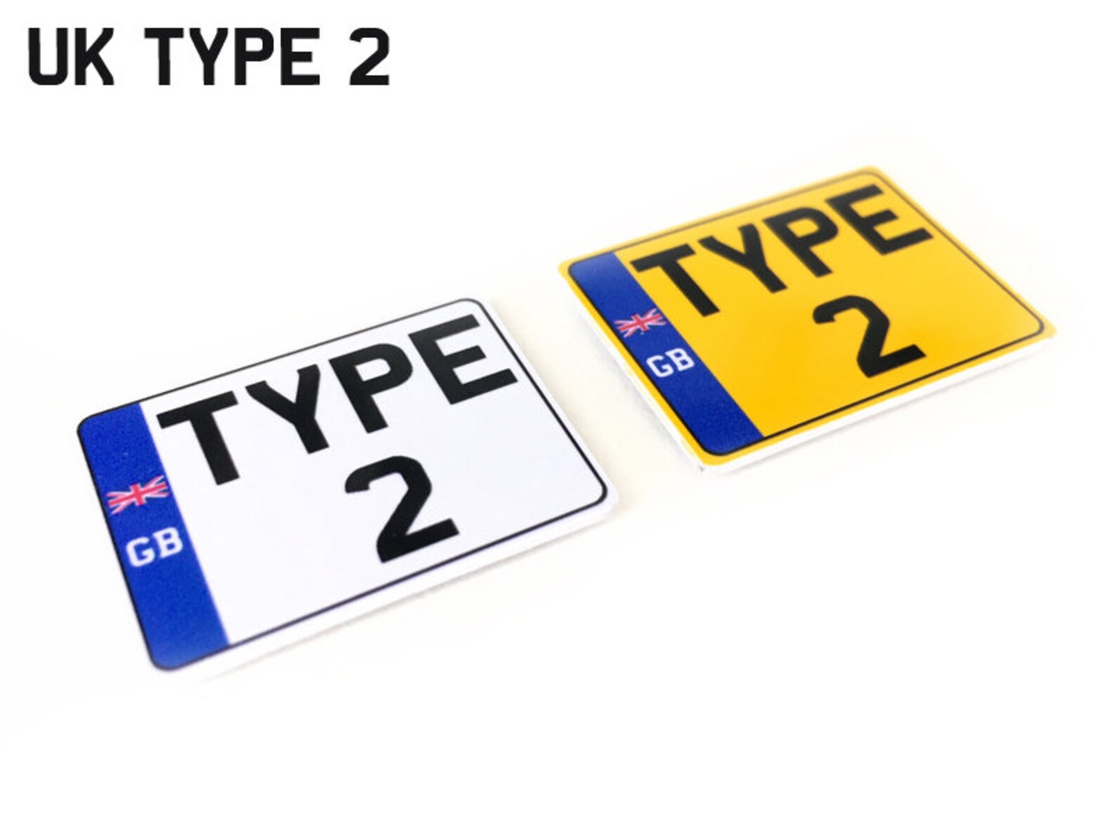 1:12 Scale UK British RC Mini Plastic Number / License Plates | Etsy UK