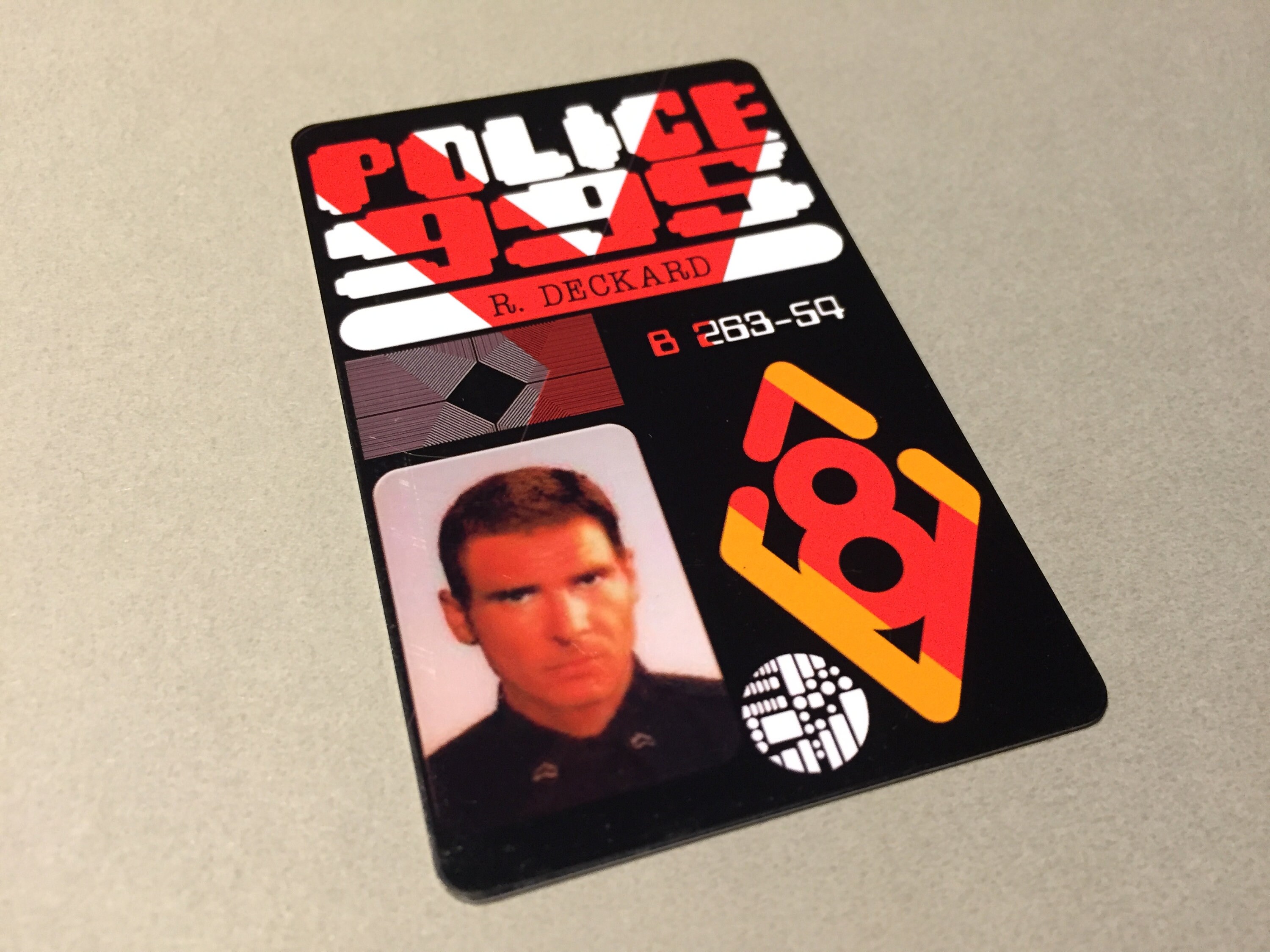 Blade Runner Rick Deckard Wallet Card Set Boxed 2019 Movie - Etsy Australia