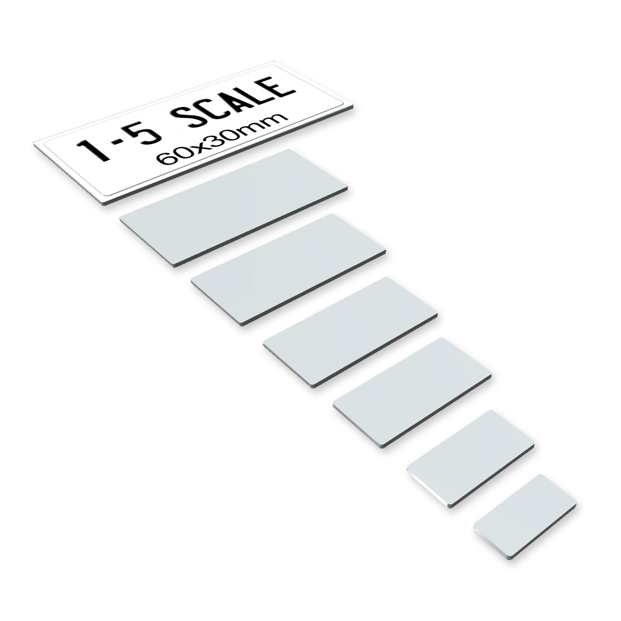 RC Model Drift Car Truck Japanese Scale Number License Plates Plate 1/5 ...