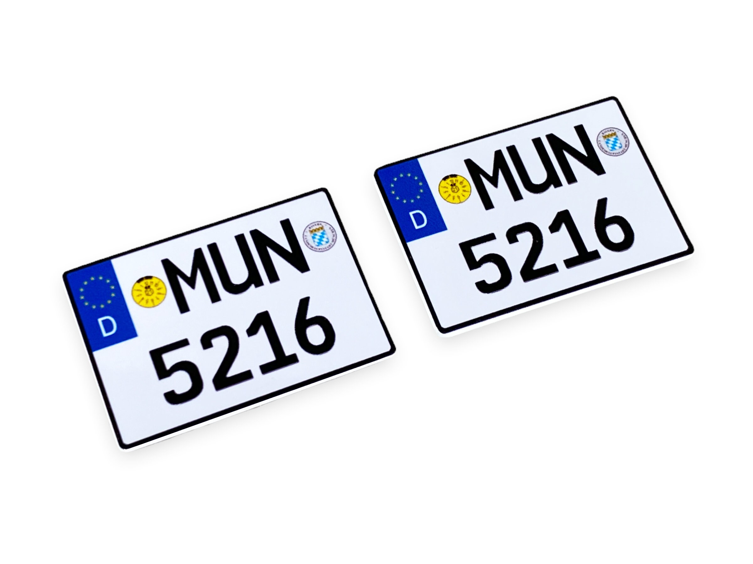 RC Model Car Truck German Scale Number License Plates Plate - Etsy
