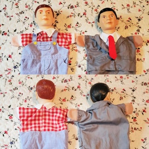 Vintage First Responders Hand Puppets Mixed Lot of 10, Community ...