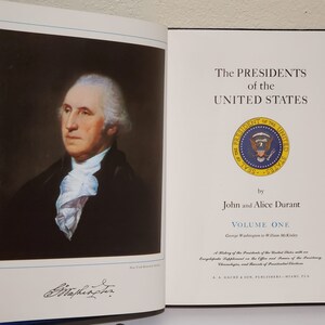 1976 the Presidents of the United States Commemorative Book Album ...