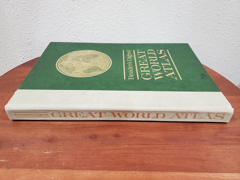 1969 Reader’s Digest Great World Atlas - Etsy