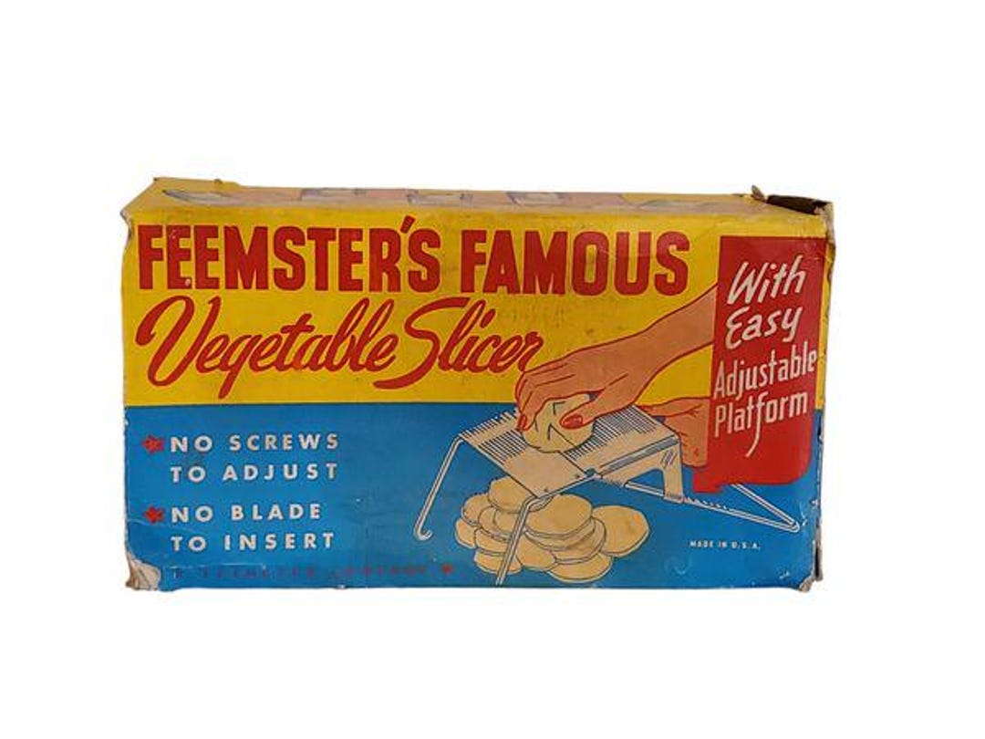 Vintage Feemster's Famous Vegetable Slicer - Etsy