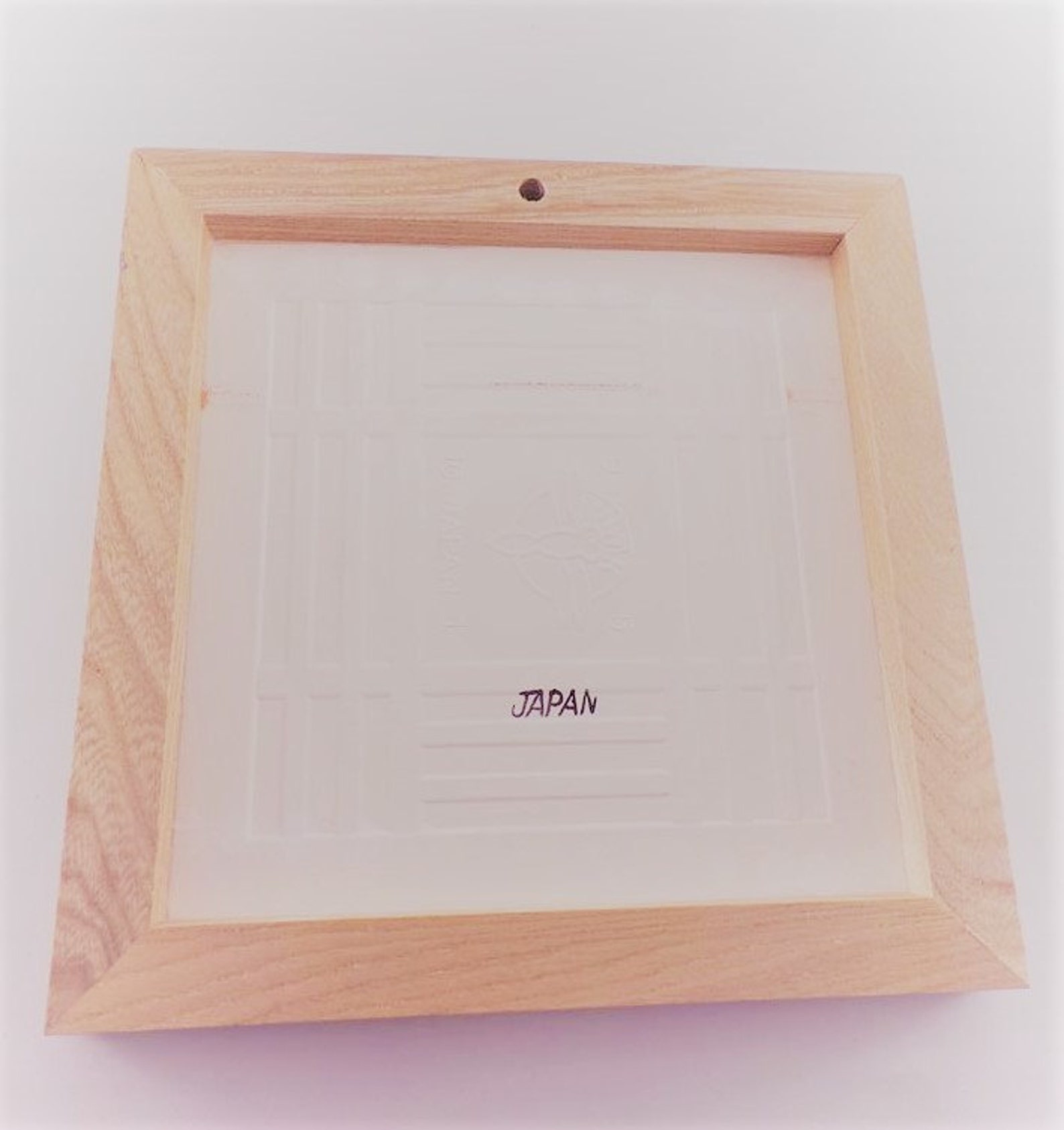 Vintage Wood Trivet With Porcelain Tile Christmas Tree - Etsy