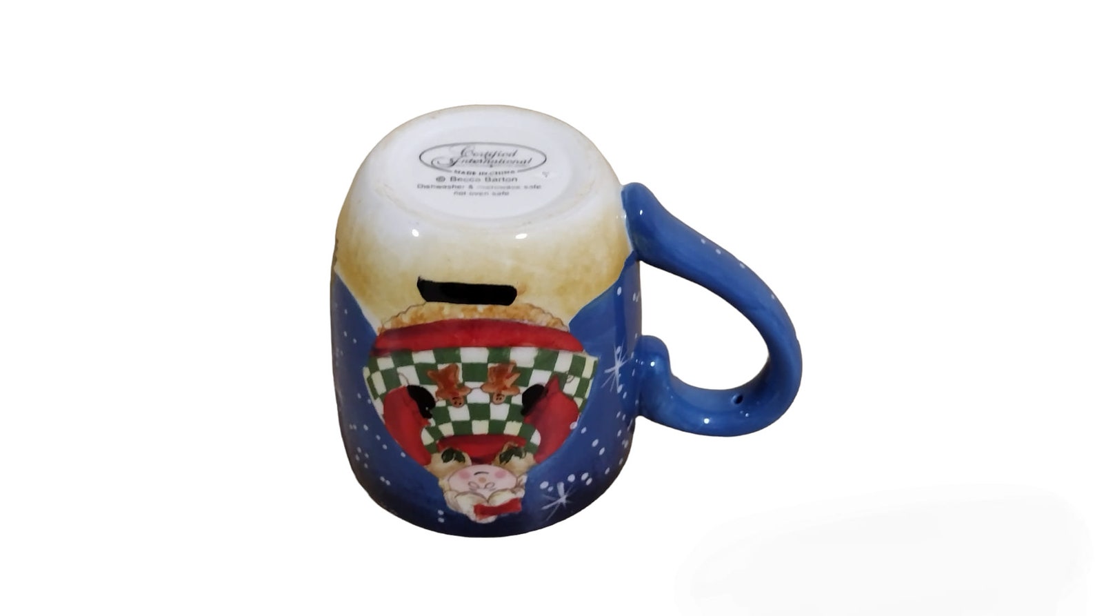 Certified International Holiday Mrs Santa Claus Mug and Plate Set Becca ...