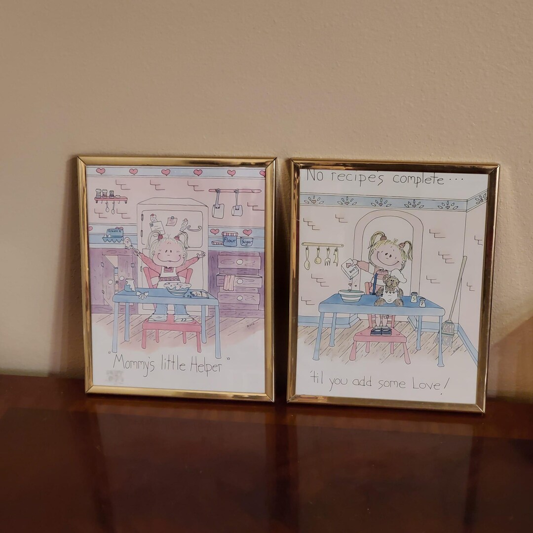 1989 Adam Art for Scafa Tornabene Art Prints Wall Hangings Mommy's ...