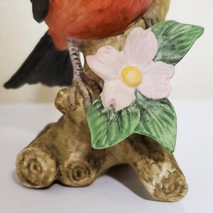 Vintage Lefton Robin Bird Porcelain Figurine - Etsy