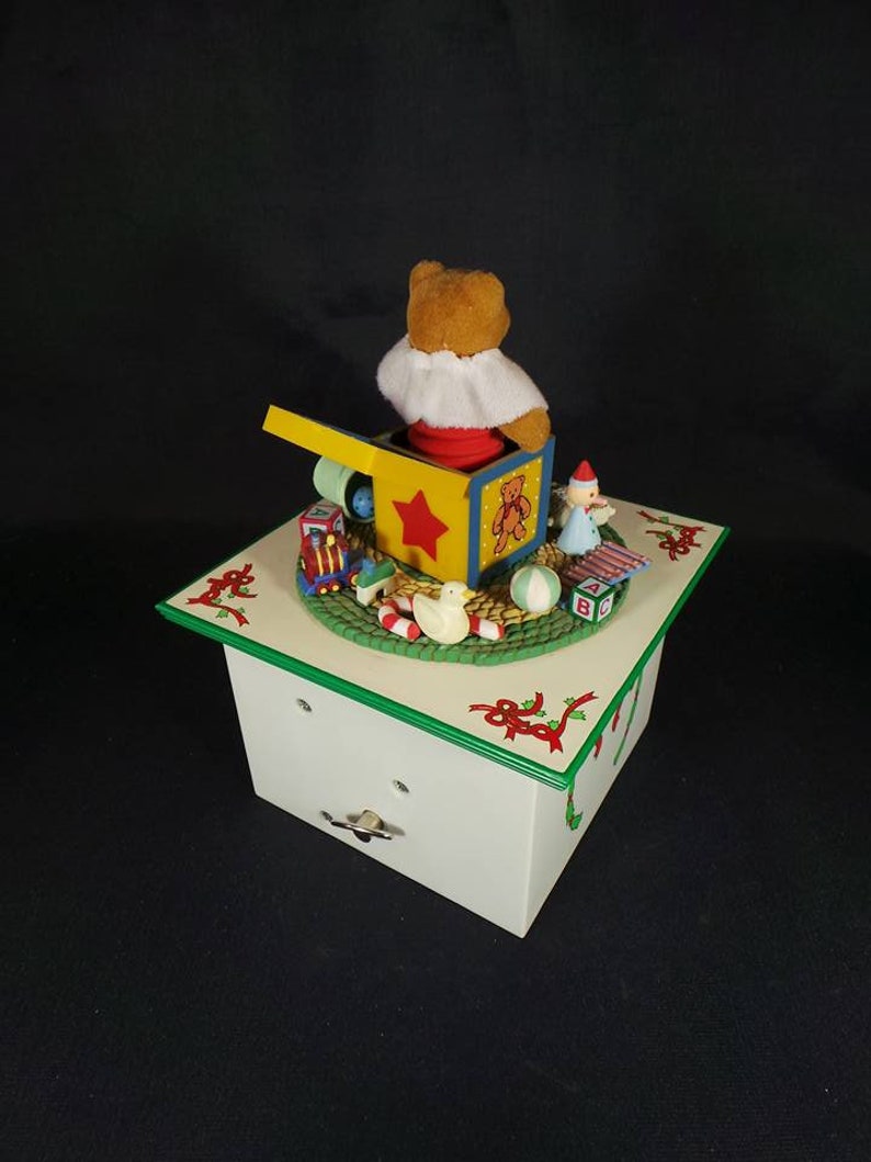 1992 Adrian Samuelson Hand Painted Schmid Christmas Holiday Friends ...
