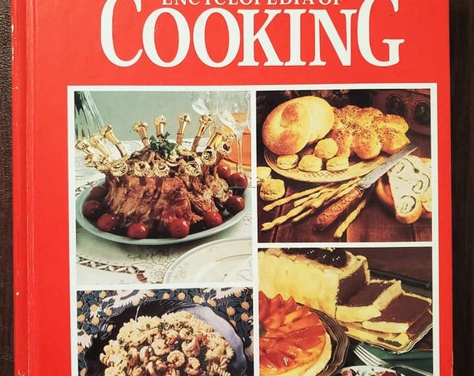 1990 the Family Circle Encyclopedia of Cooking Cookbook - Etsy