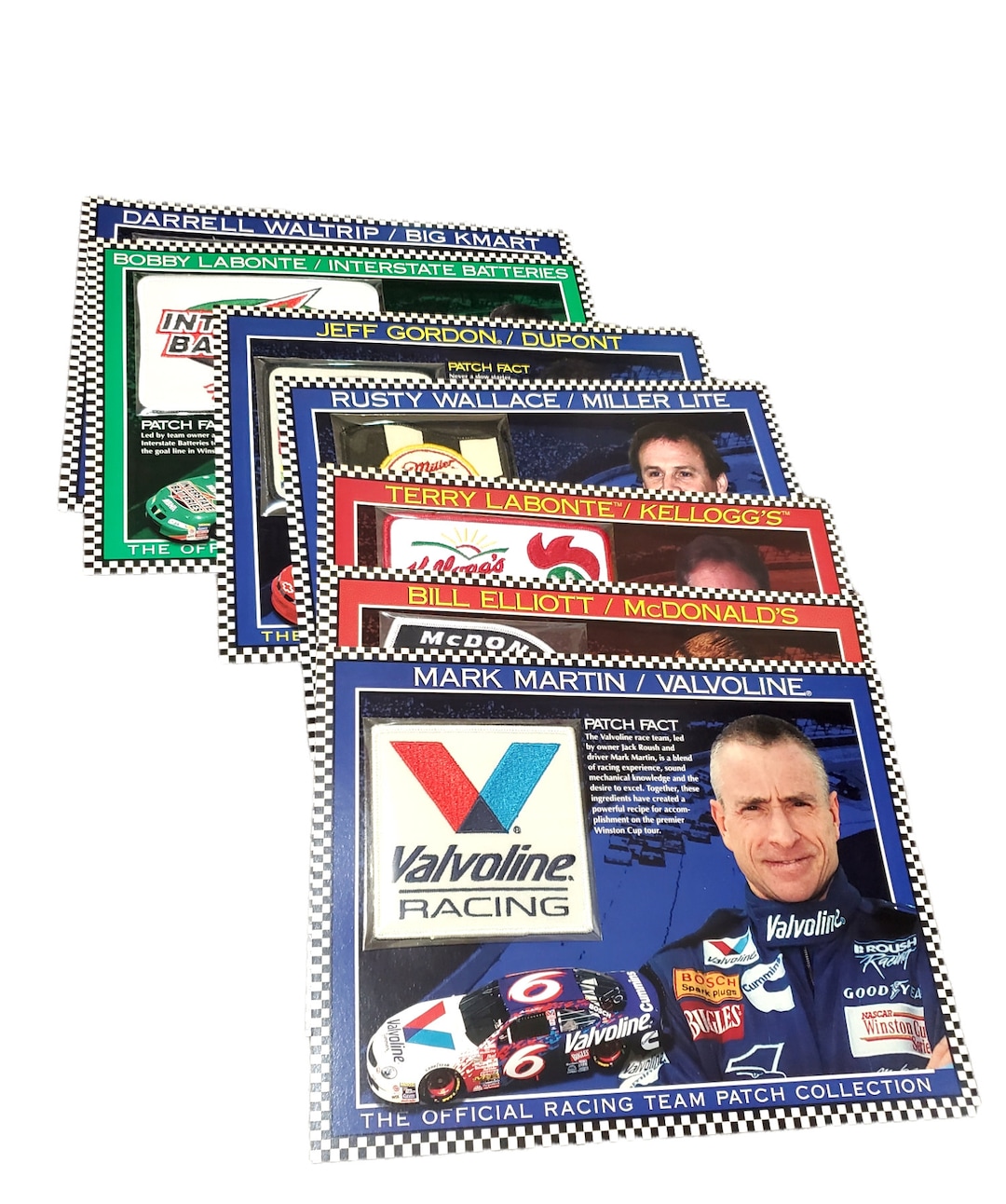 Sport Memorabilia, Vintage Official Racing Team Patch Collection Lot of ...