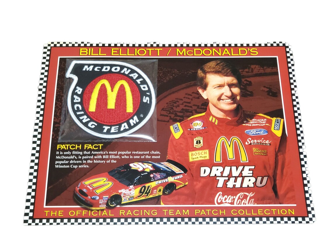 Sport Memorabilia Vintage Official Racing Team Patch - Etsy