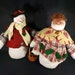 Vintage Bean Bag Snowman Dolls Christmas Decor - Etsy