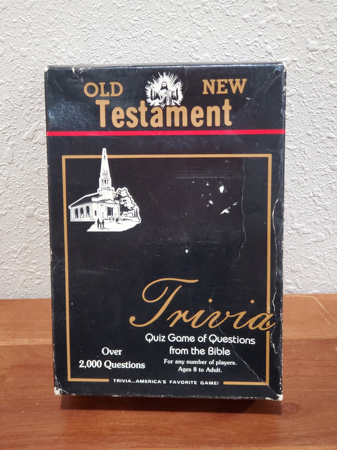 1984 Old New Testament Trivia Quiz Game of Questions Cards - Etsy