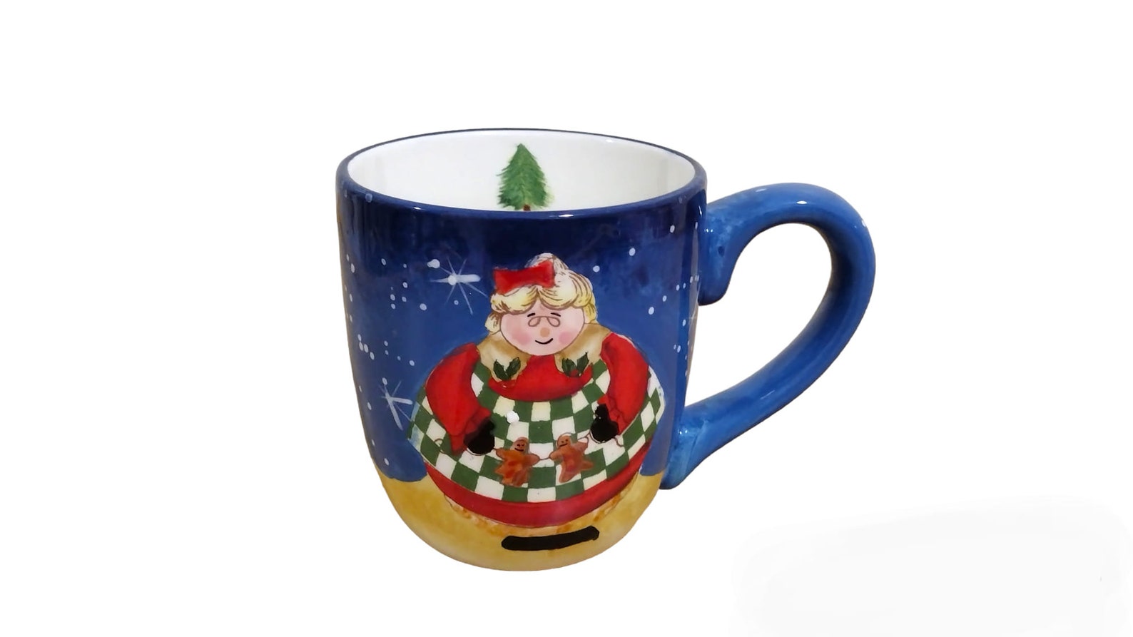 Certified International Holiday Mrs Santa Claus Mug and Plate Set Becca ...