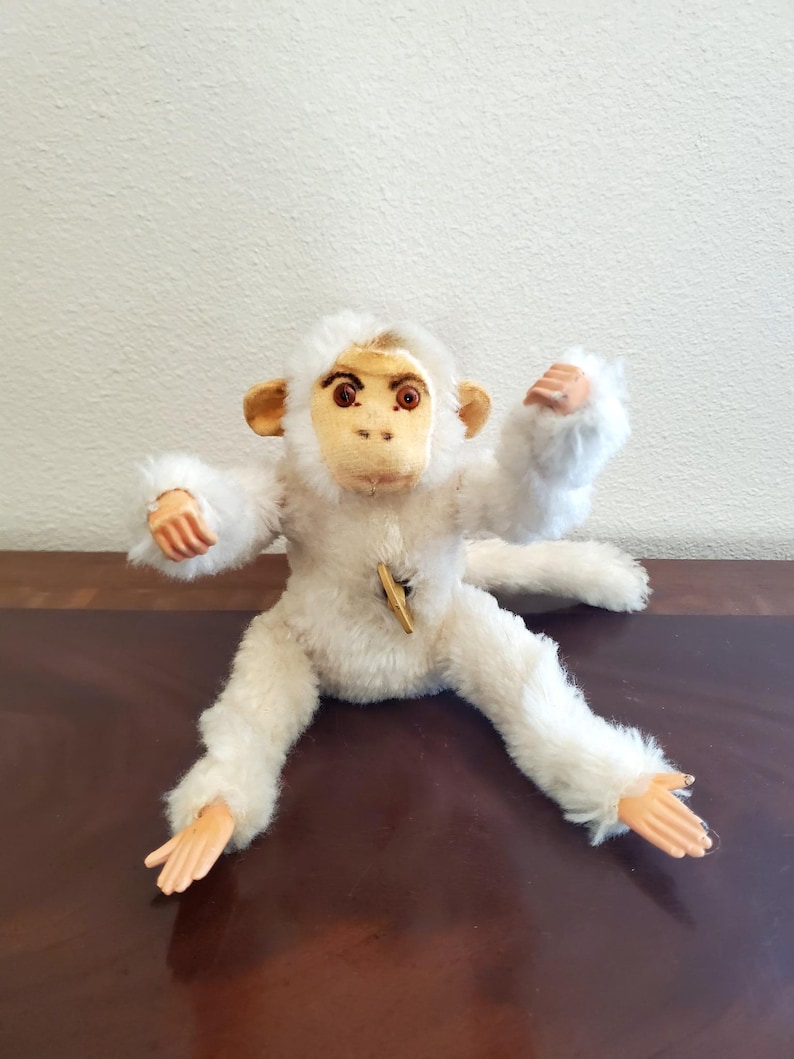 1976 Carl Max Original Monkey Wind-up Plush Toy - Etsy