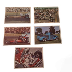 Vintage Hot Rod Magazine Collector's Trading Cards Set of 17 - Etsy