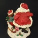 Christmas Decor Small Santa Claus Figurine Child Sack With - Etsy