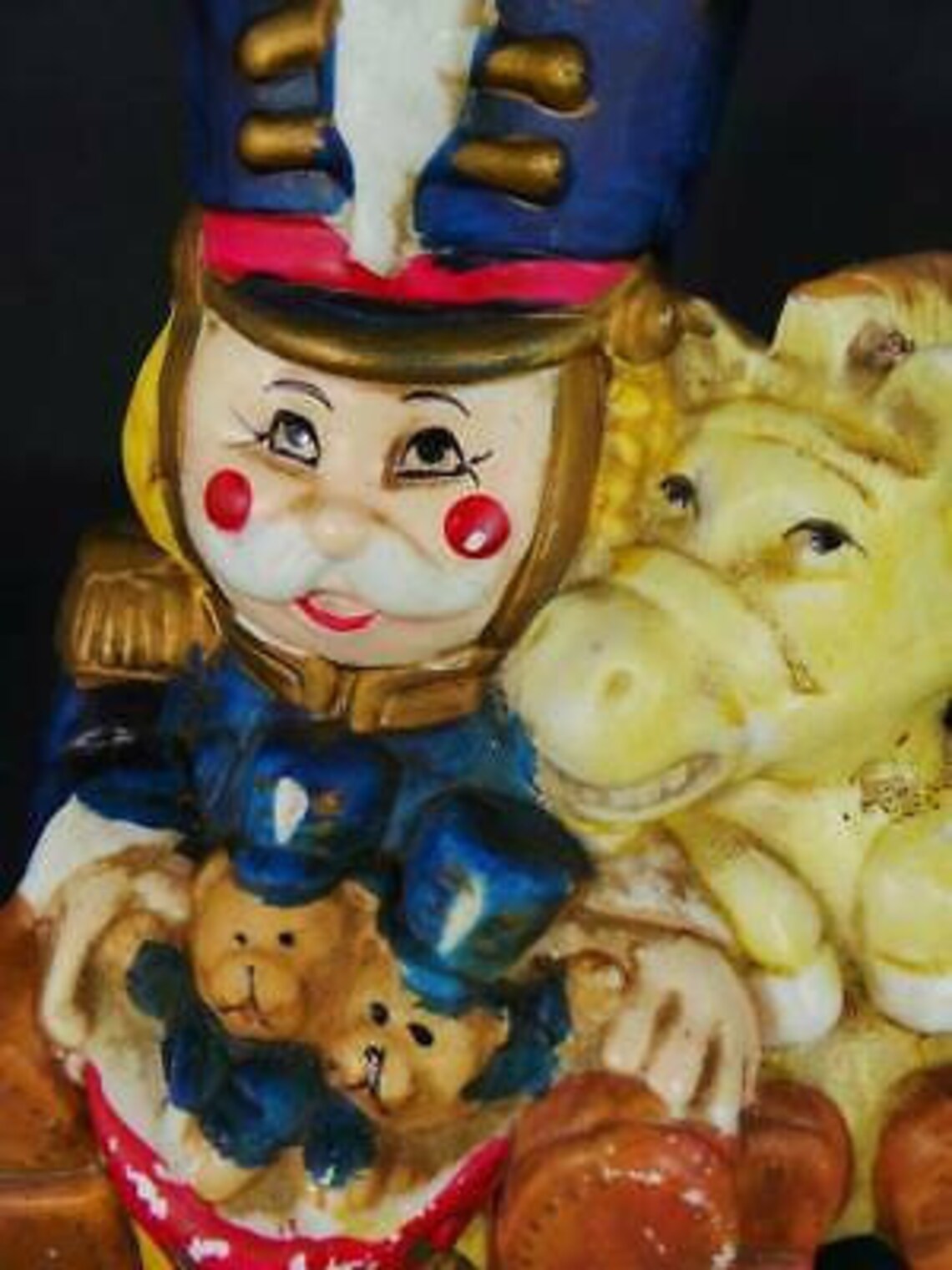 Vintage Parma by AAI Taiwan Ceramic Music Rotating Figurine Soldier ...